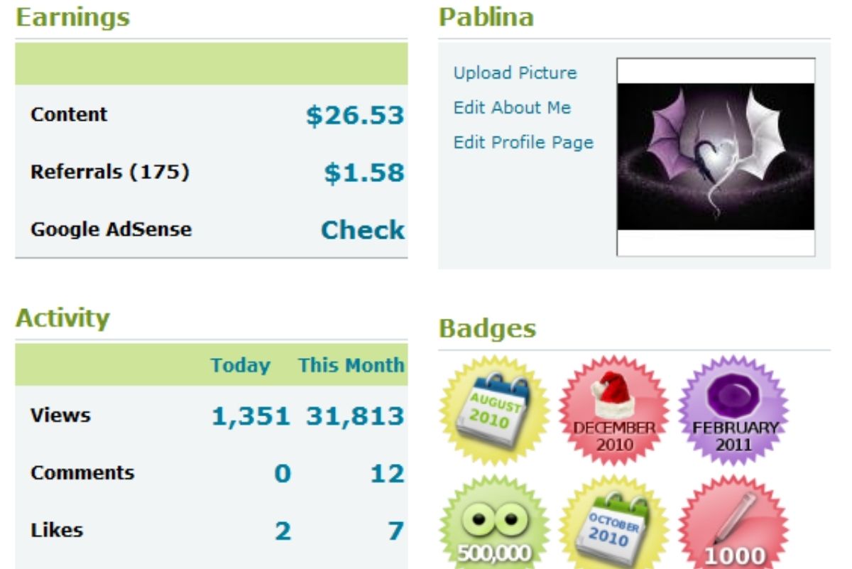 Triond Badges - Writing Hood